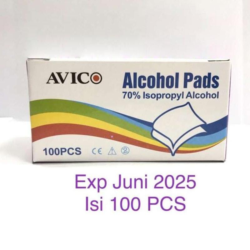 Jual Avico Alkohol Pad / Alcohol Swab / Tisu Alkohol Di Seller Berkat ...