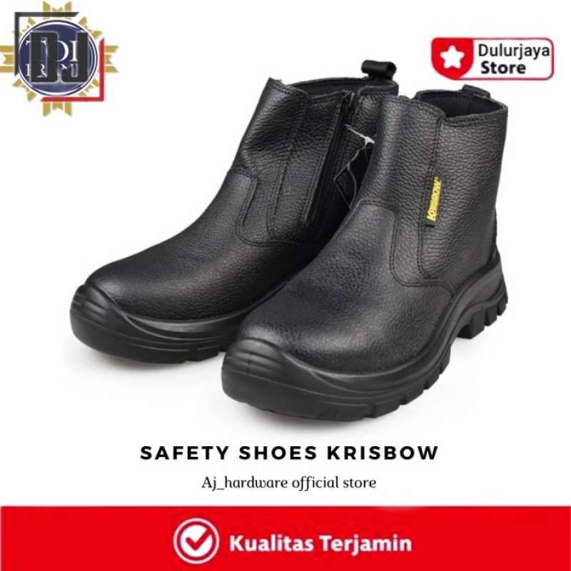 Jual Sepatu Pengaman Krisbow Spartan / Safety Shoes Krisbow - 39 Di Seller Axie Store ...