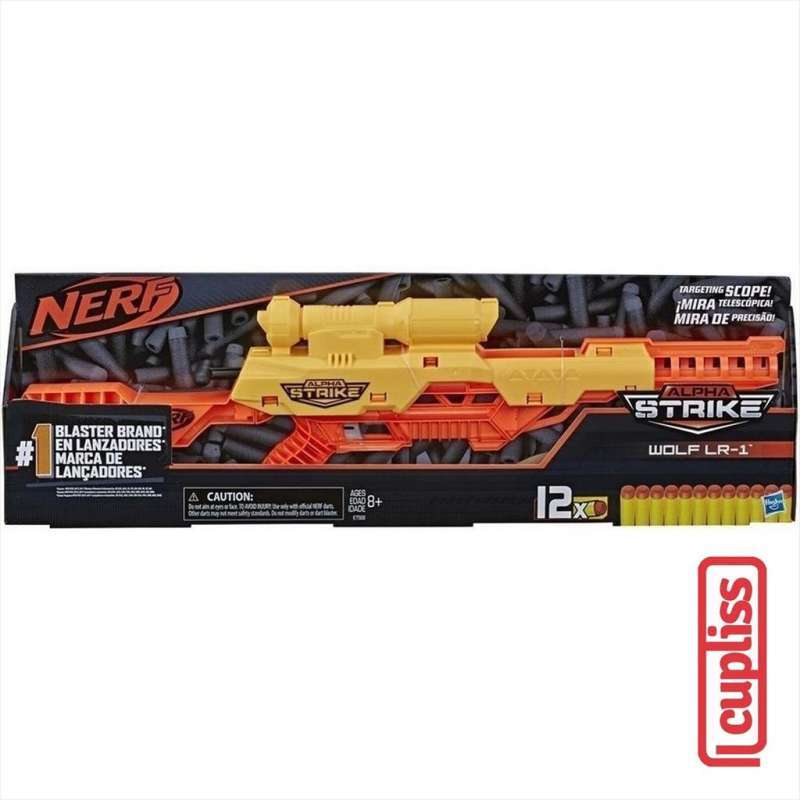 Jual Nerf Alpha Strike Wolf Lr-1 With Targeting Scope Hasbro E7568 Di ...