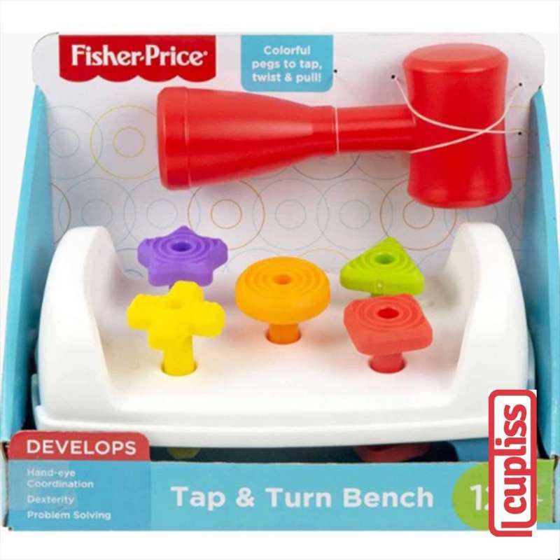 Jual Fisher Price GJW05 Tap n Turn Bench Mainan Edukasi Anak di Seller ...