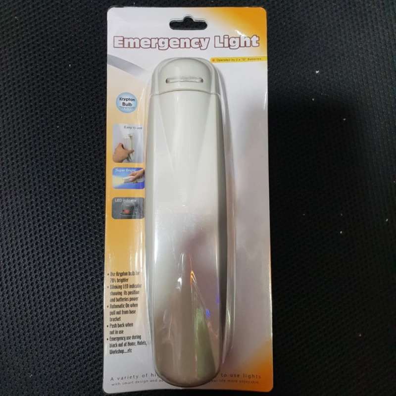 Promo Senter emergency light hotel putih Diskon 23% di Seller Mandalis ...