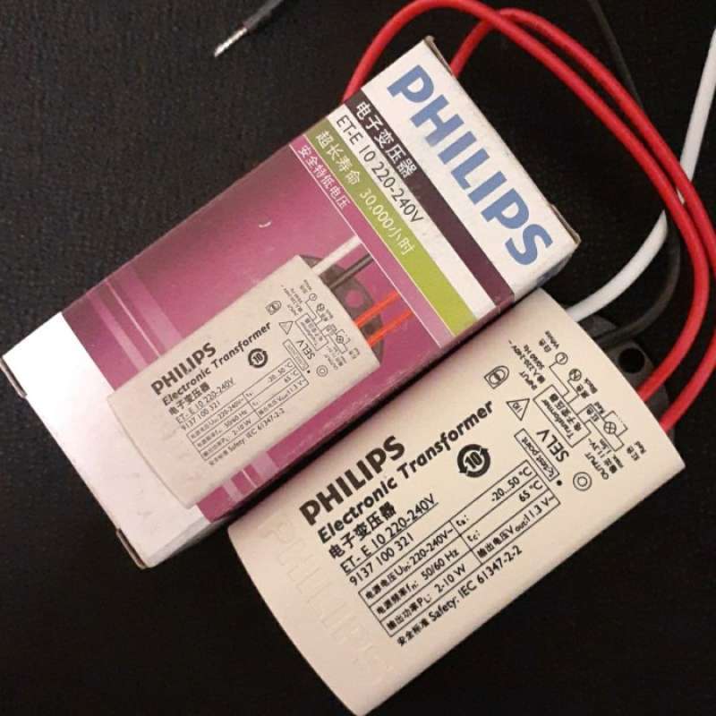 Jual Philips Et-e 10 Electronic Transformer / Electronic Ballast Led ...