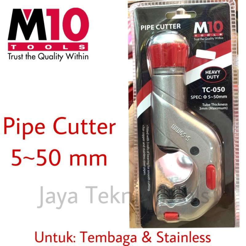 Promo Pipe Cutter M10 Heavy Duty Pemotong Pipa Tembaga Stainless Tube ...