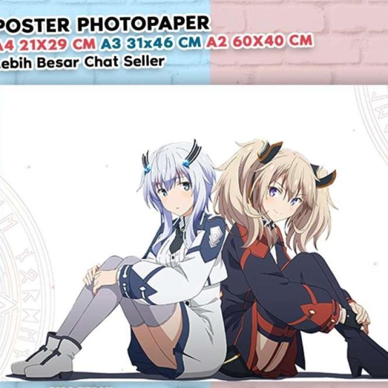 Jual Poster Anime The Misfit of Demon King Academy ANOS MISHA LAY SASHA ...