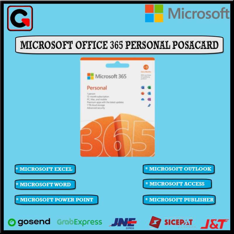 Jual Microsoft 365 Personal Subscription Original Murah - Harga Diskon ...