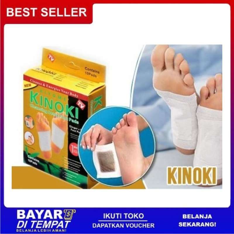 Jual KINOKI GOLD detox foot pads Koyo penyerap racun dalam tubuh FF di Seller Firdausfams ...