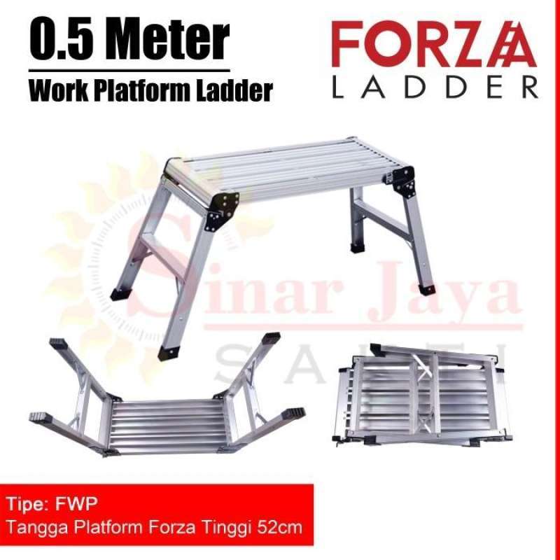 Jual Forza Tangga Lipat Meja / Tangga Platform / Step Stool Ladder ...