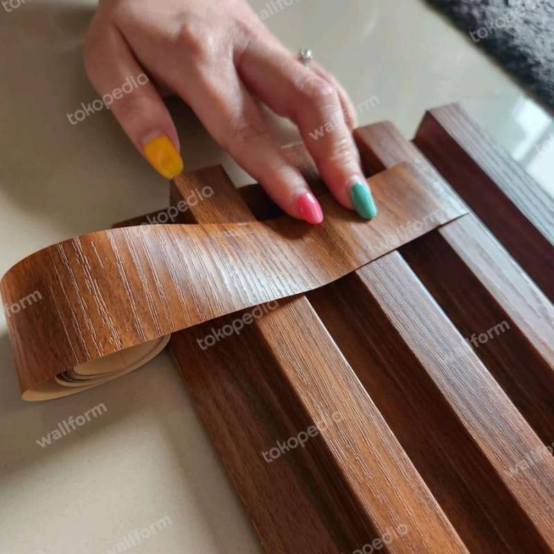 Jual Lembaran Kertas Hpl Pelapis Wpc Woodpanel Utk Menutup Bagian ...