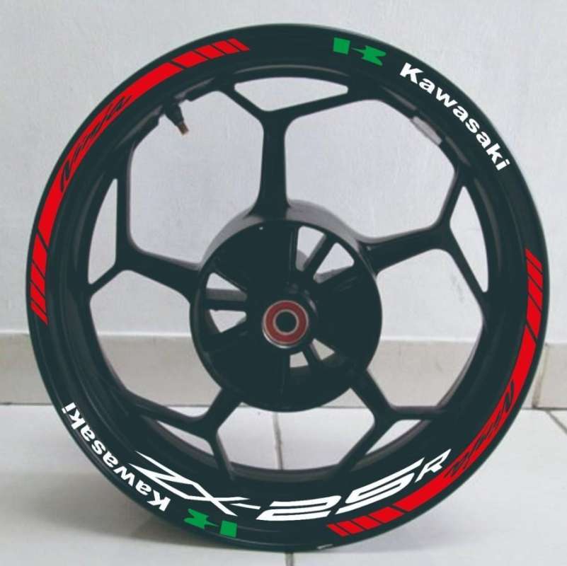Jual sticker list velg ninja zx25R di Seller Creative plat variasi ...