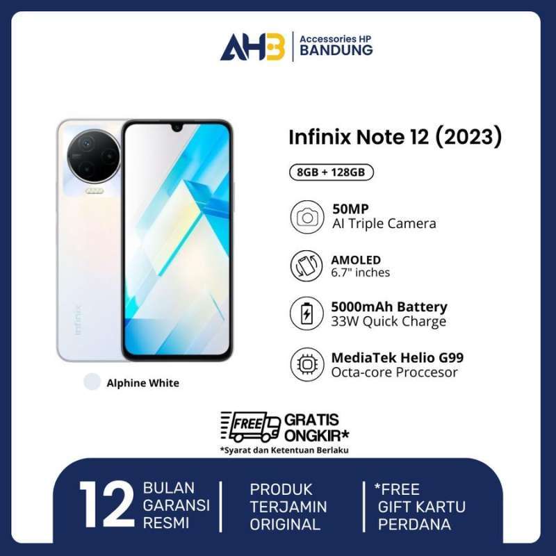 Jual Infinix Note 12 2023 8/128gb + 8/256gb Garansi Resmi Indonesia - 8 ...