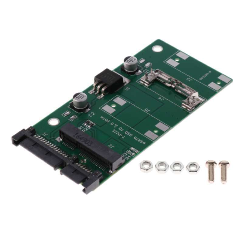 Jual Mini Pci-e Msata To Sata 2.5inch Adapter Card Support 50mm Msata ...