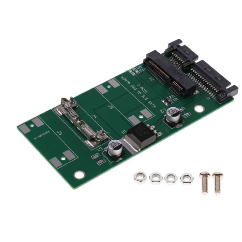 Jual Mini Pci-e Msata To Sata 2.5inch Adapter Card Support 50mm Msata ...
