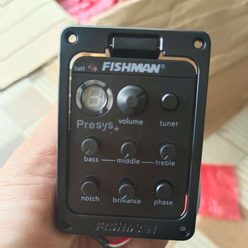Jual Preamp Fishman Presys Plus/eq Fishman Presys+ Di Seller Corpus ...