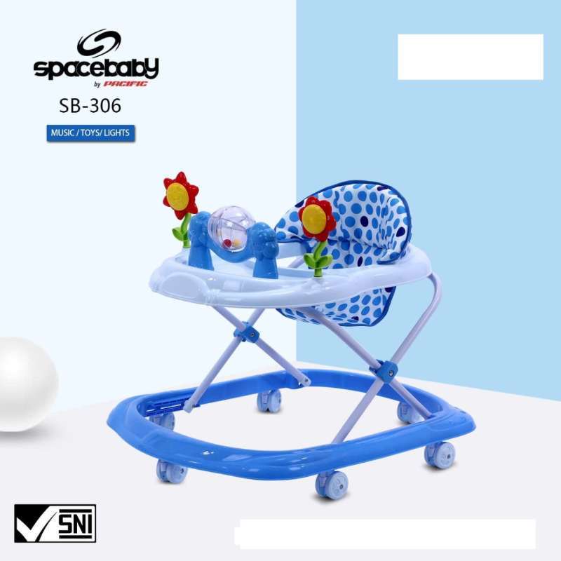 Jual Baby Walker Spacebaby By Pacific Sb 306 Group Alat Bantu Anak ...