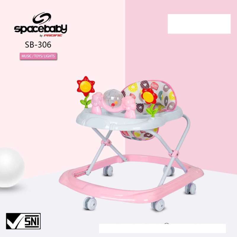 Jual Baby Walker Spacebaby By Pacific Sb 306 Group Alat Bantu Anak ...