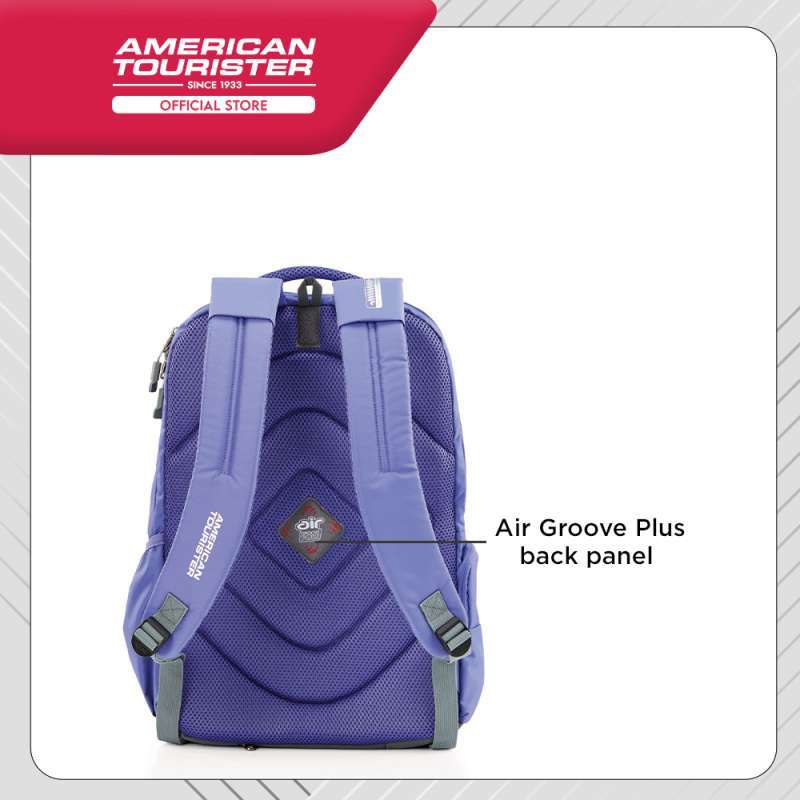Jual American Tourister Brett Bts Backpack - Iris Blue Di Seller House ...