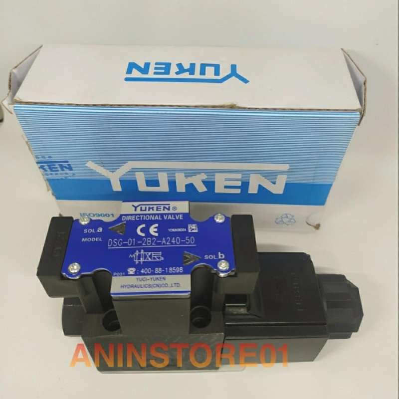 Promo SOLENOID VALVE YUKEN DSG-01-2B2-A240-50 Diskon 33% di Seller Umar Store Tick - Tegal ...