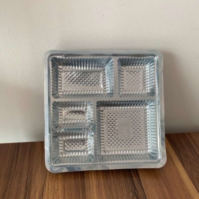 Jual Box Nasi Kotak Putih Kotak Karton Makanan Polos Uk.20x20 Dan Mika ...