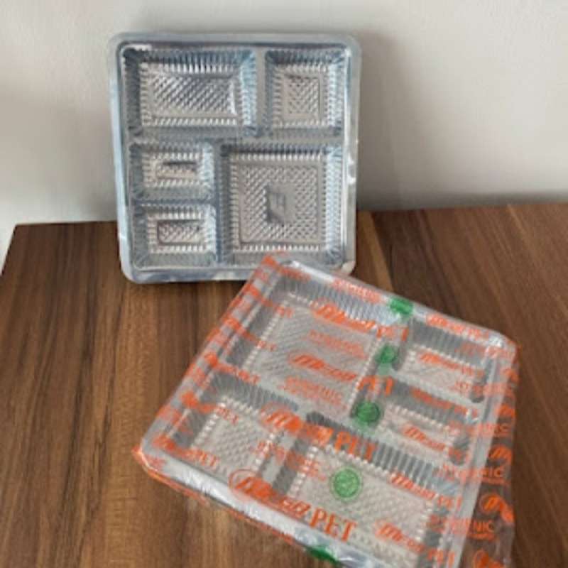 Jual Box Nasi Kotak Putih Kotak Karton Makanan Polos Uk.20x20 Dan Mika ...