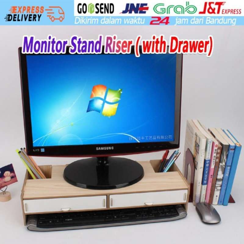 Jual Stand Monitor Alas Monitor Stasionary Desktop Stand Monitor ...