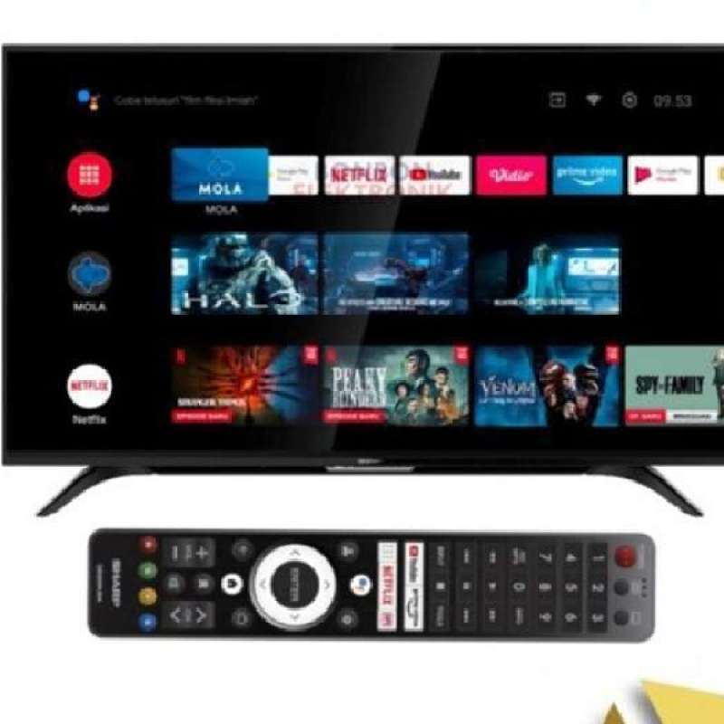 Promo SHARP LED TV 2T-C32EG1i 32 INCH ANDROID SMART TV DVB-T2 Diskon 6% ...