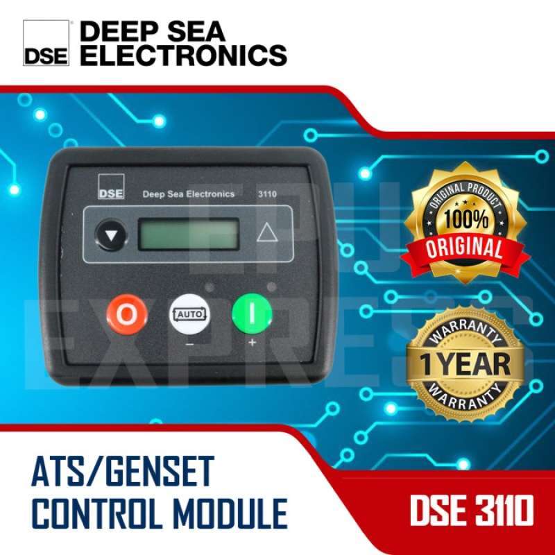 Promo DEEPSEA DSE3110 PANEL DSE 3110 MODUL GENSET ATS AMF CONTROLLER ...