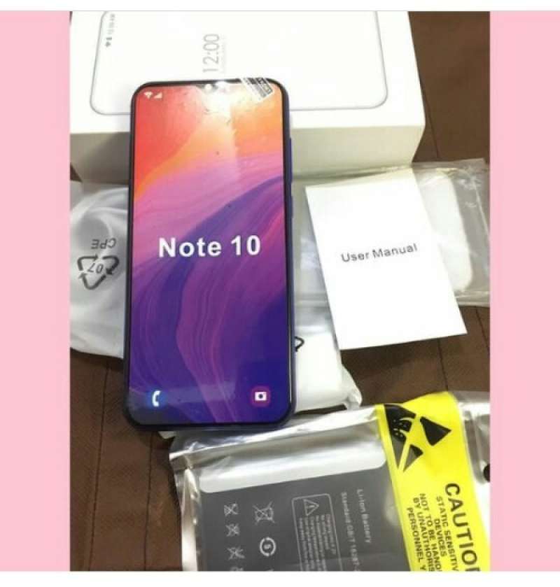 Jual Leioa Model Note 10 Handphone Terbaru Ram 12gb/512gb Jaringan 4g ...