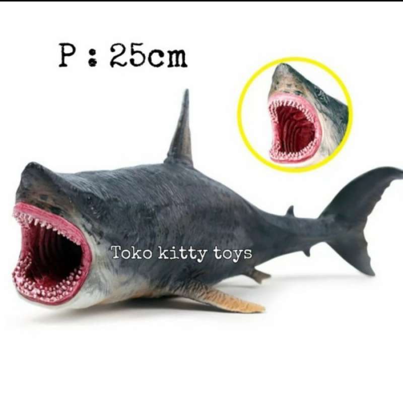 Promo Megalodon Figure Hiu Shark Monster New Diskon 23% di Seller ...