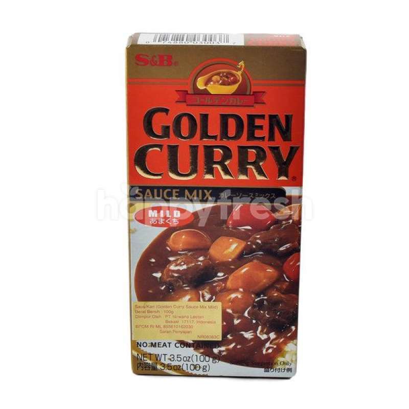 Promo S&B Golden Curry Mild 92g - S & B Japanese Curry Mix Instant ...