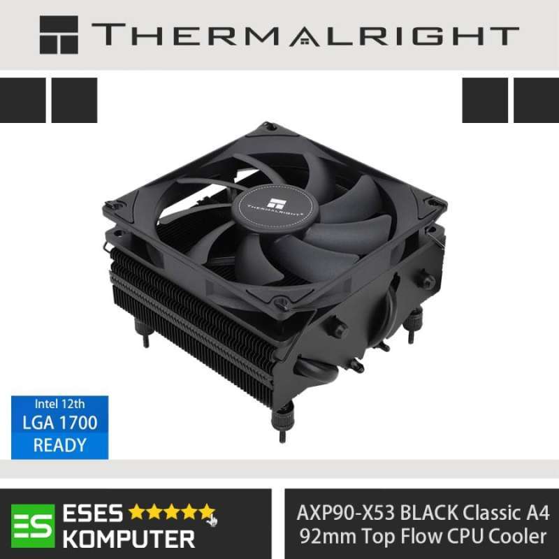 Jual HSF THERMALRIGHT AXP90-X53 BLACK | Low Profile Mini ITX CPU Cooler ...