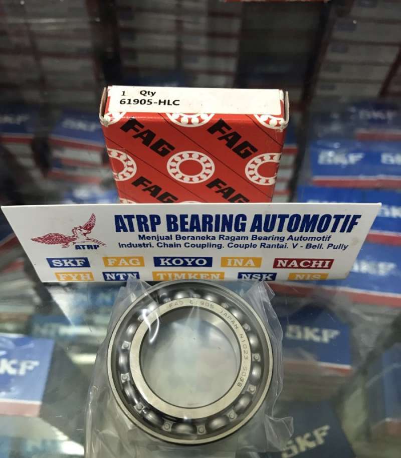 Jual BALL BEARING 61905 / 6905 FAG ORIGINAL 25X42X9 di Seller Karbura ...