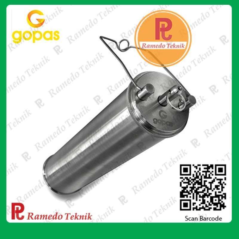 Jual Tank Bottom Sampler Stainless Steel 1000 Ml - Bacon Bomb Sampler ...