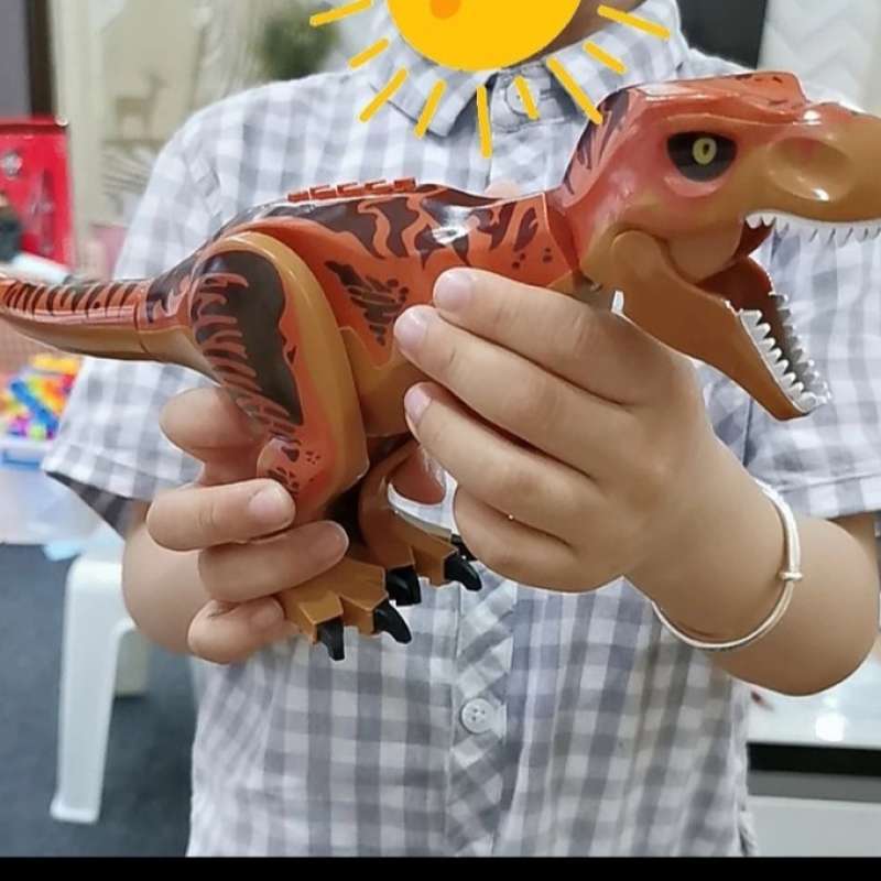 Jual Lego Dinosaurus Jurassic World Tyrannosaurus Dinosaur Building ...