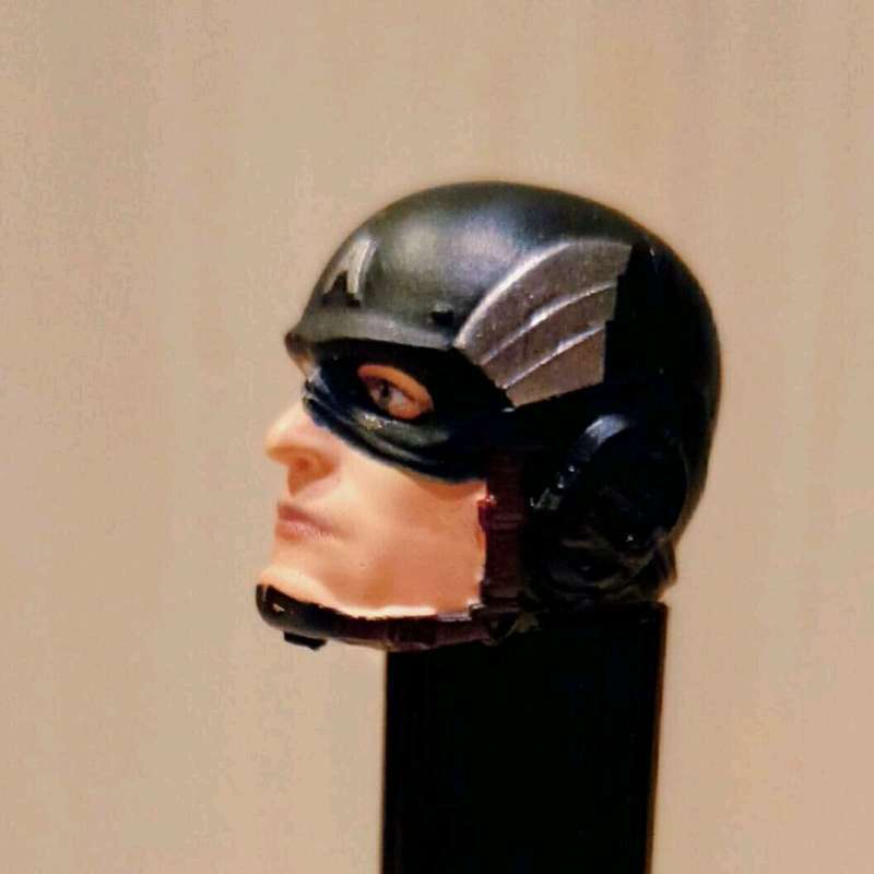 Jual Mainan Part Figure Head Sculpt Captain America Marvel Legends ...
