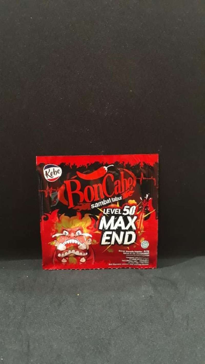 Jual BONCABE SAMBAL TABUR LEVEL 50 MAX END 2.5gx6SACHET di Seller ...