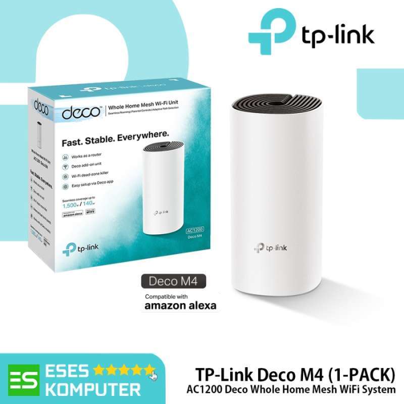 Jual Tp-link Deco M4 Ac1200 Whole Home Mesh Wifi System 2x Gigabit ...
