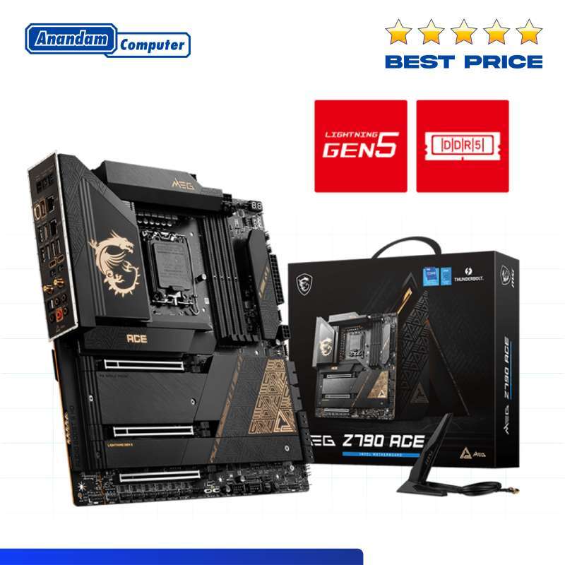 Jual Motherboard MSI MEG Z790 ACE - E-ATX Motherboard LGA 1700 DDR5 di ...