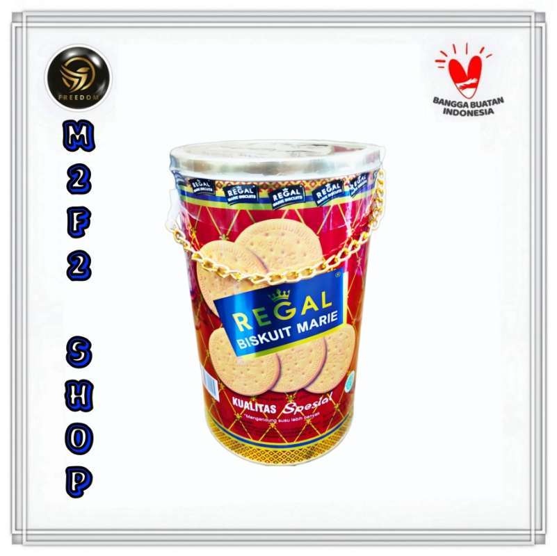 Promo Biskuit Marie Regal Original Kaleng - 1000 Gr | 1 Kg (kemasan 3 ...