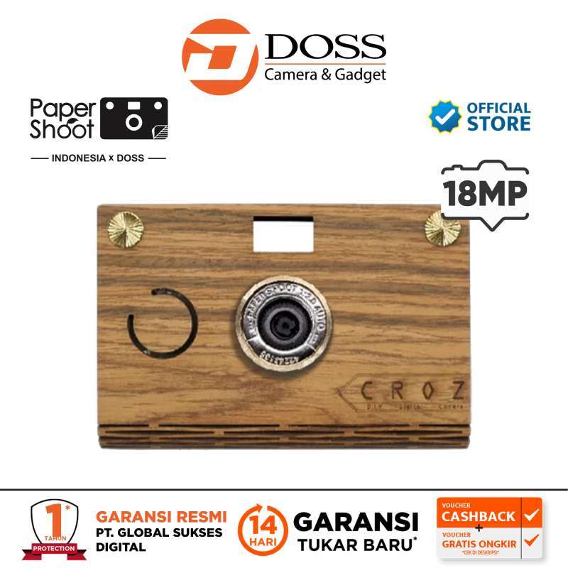 Jual Paper Shoot CROZ Simple Light Camera Set - Rosewood 18MP di Seller ...