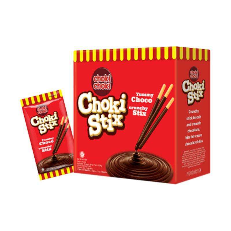 Jual Choki Stix - Biskuit Stick Salut Cokelat 1 kotak di Seller Dunia ...