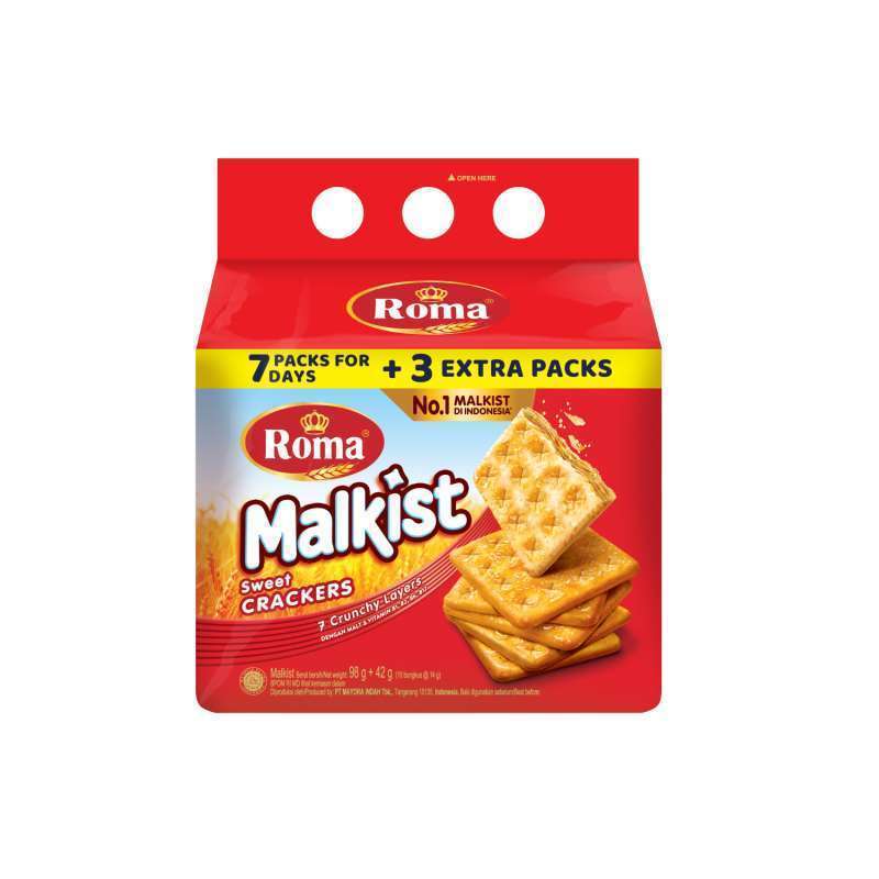 Jual Roma Malkist Cracker 10 Sachet Di Seller Dunia Chiko - Kebon Jeruk ...