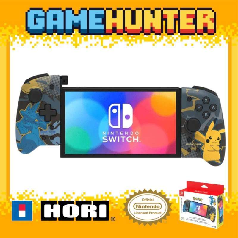 Promo HORI Nintendo Switch Split Pad Pro Pikachu & Lucario - Multicolor ...