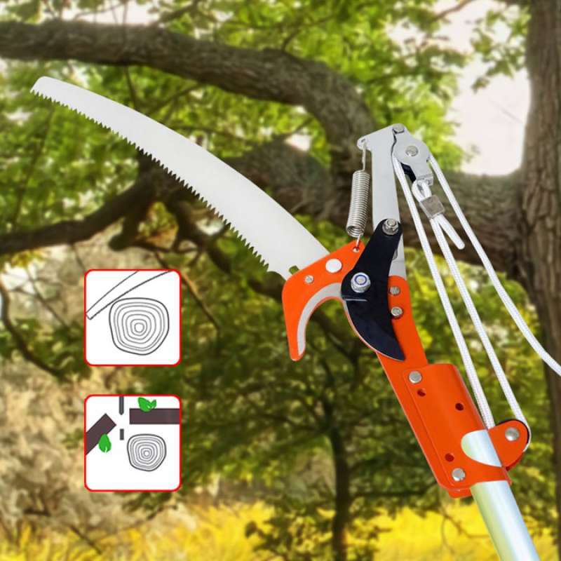 Jual Xander Gunting Dahan Tali Gergaji Ranting Pohon Tinggi Di Seller ...