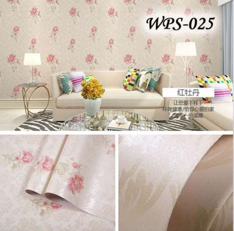 wallpaper sticker untuk ruang tamu - Dominic Gray