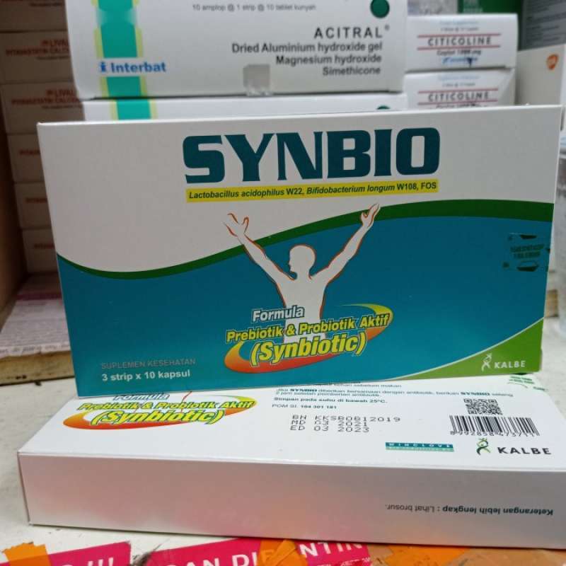 Promo synbio probiotik box 30 kapsul Diskon 33% di Seller Anes Medika ...