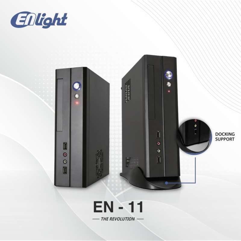 Jual Casing Pc Mini Itx Enlight En-11 Include Psu Flex 150w Di Seller ...