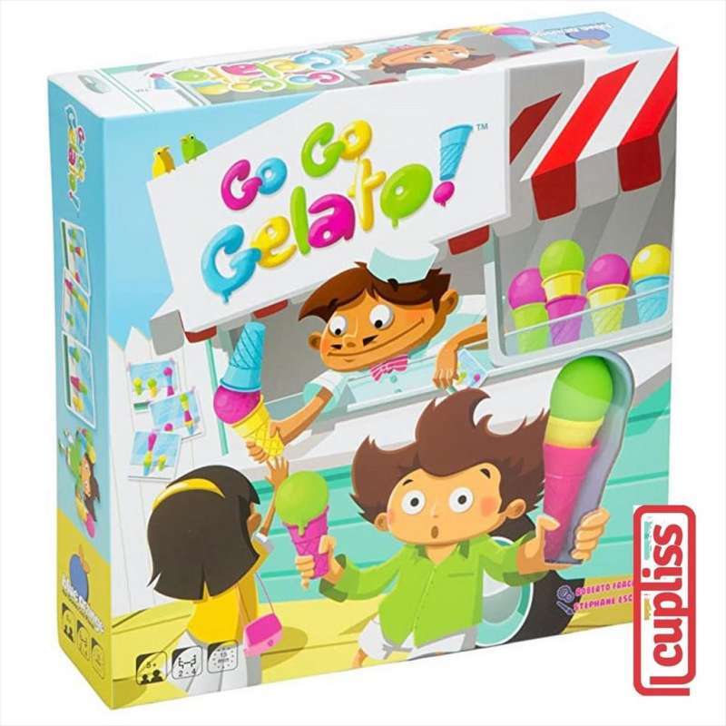 Jual Go Go Gelato Board Game Blue Orange Games Original Di Seller ...
