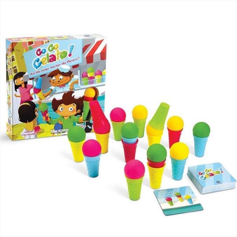 Jual Go Go Gelato Board Game Blue Orange Games Original Di Seller ...