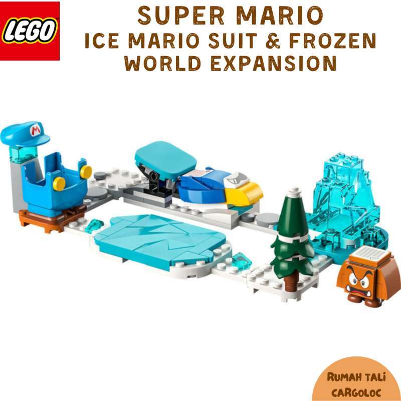 Jual LEGO SUPER MARIO ICE MARIO SUIT & FROZEN WORLD EXPANSION Bricks di ...