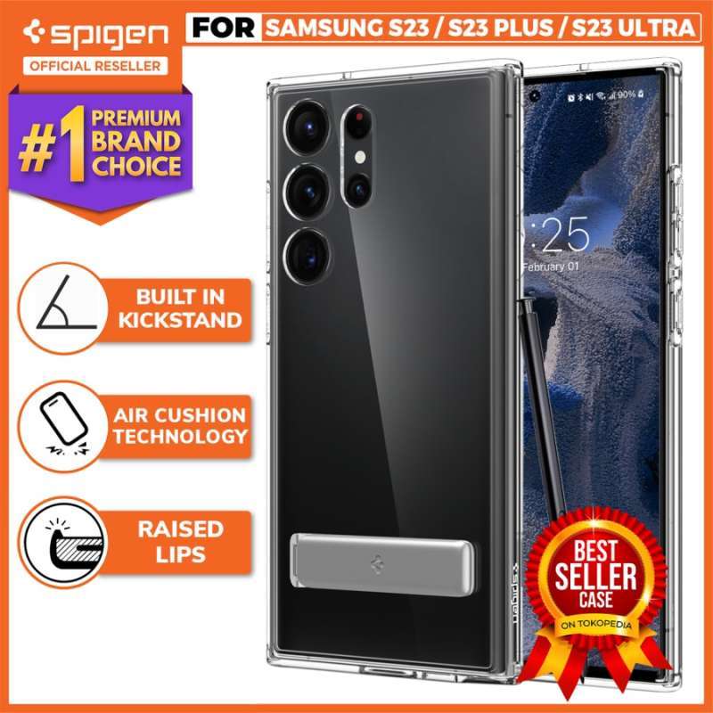 Jual Case Samsung Galaxy S23 Ultra Plus Spigen Ultra Hybrid S Stand Casing di Seller Spigen ...